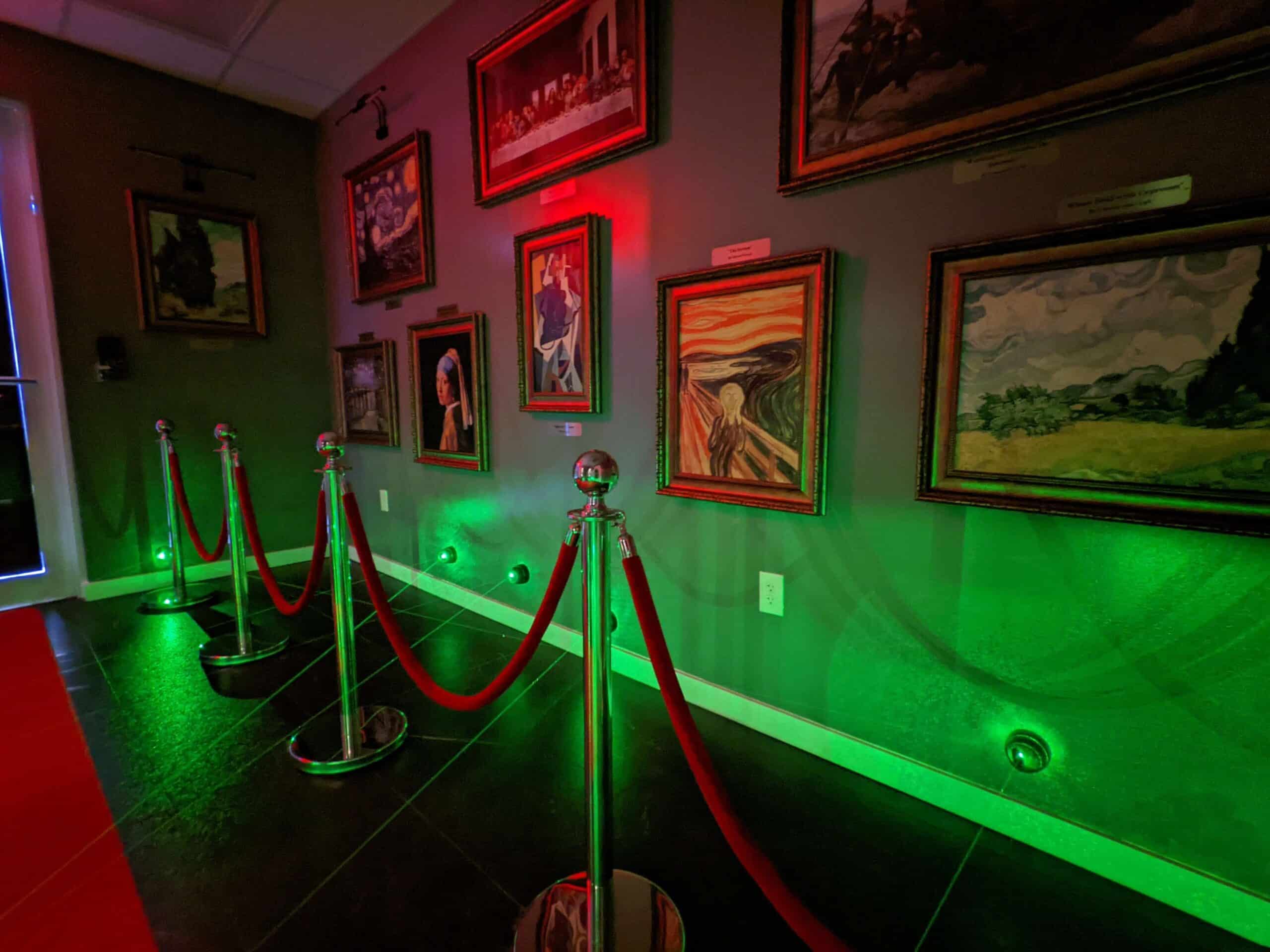 Mona Lisa Heist: Ultimate Escape Room at Adventure Vault